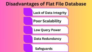 Advantages and Disadvantages of Flat File Database