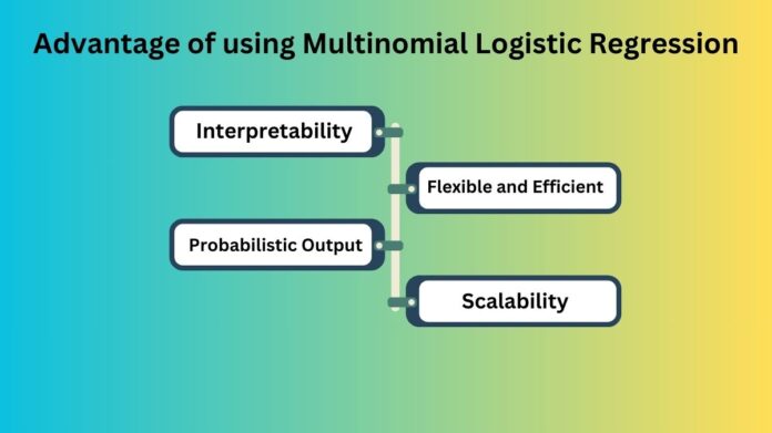 Advantage of using Multinomial Logistic Regression