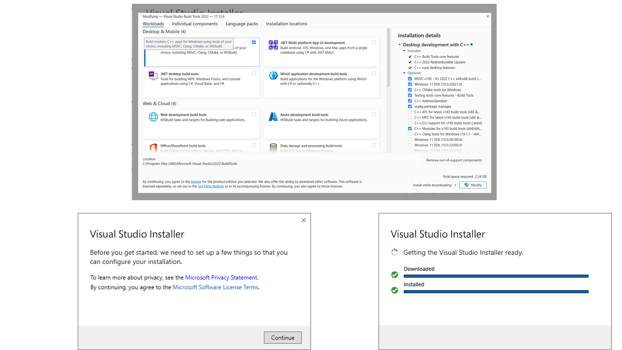 Rust programming installation procedure on Windows
