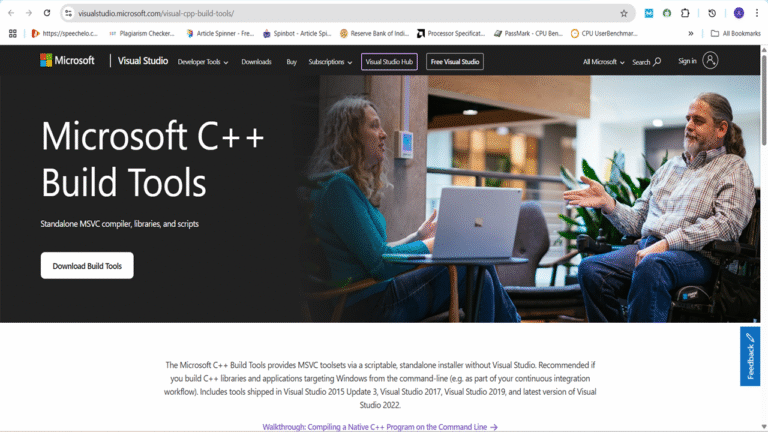 Rust programming installation procedure on Windows