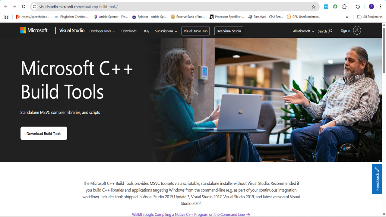 Rust programming installation procedure on Windows