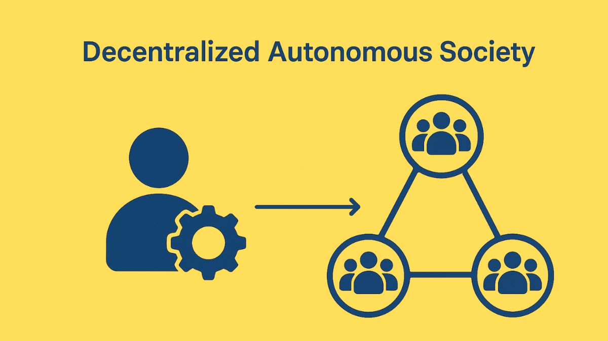 Decentralized Autonomous Society For Human Co-Operation