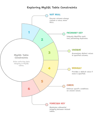 What Is Table Constraints In Mysql With Code Example