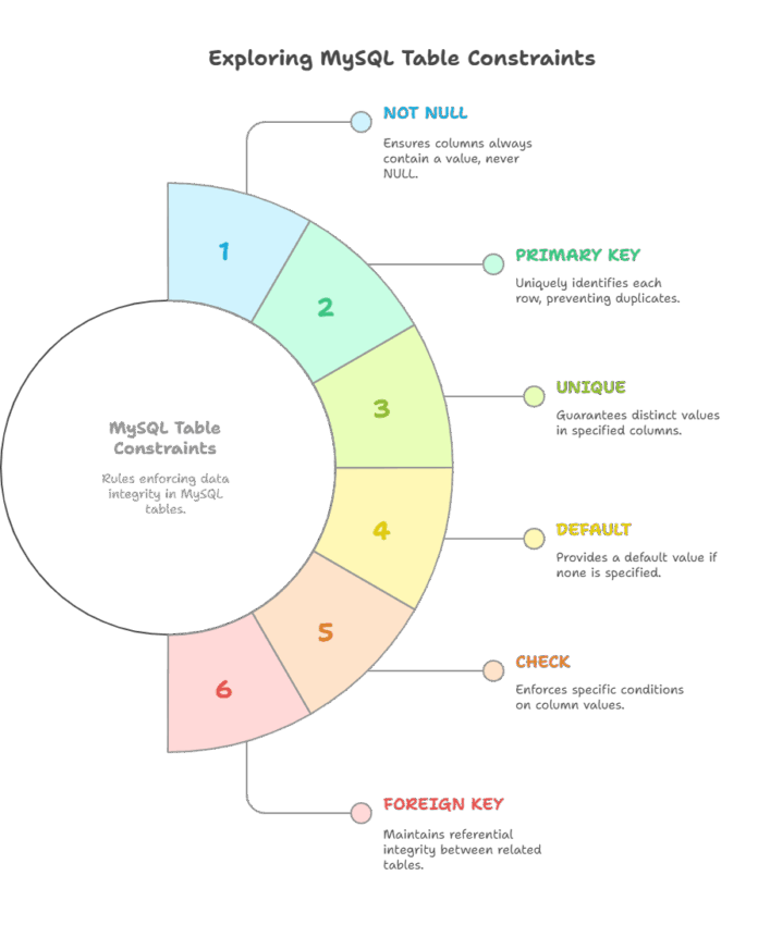 What is Table Constraints in MySQL? With Code Example