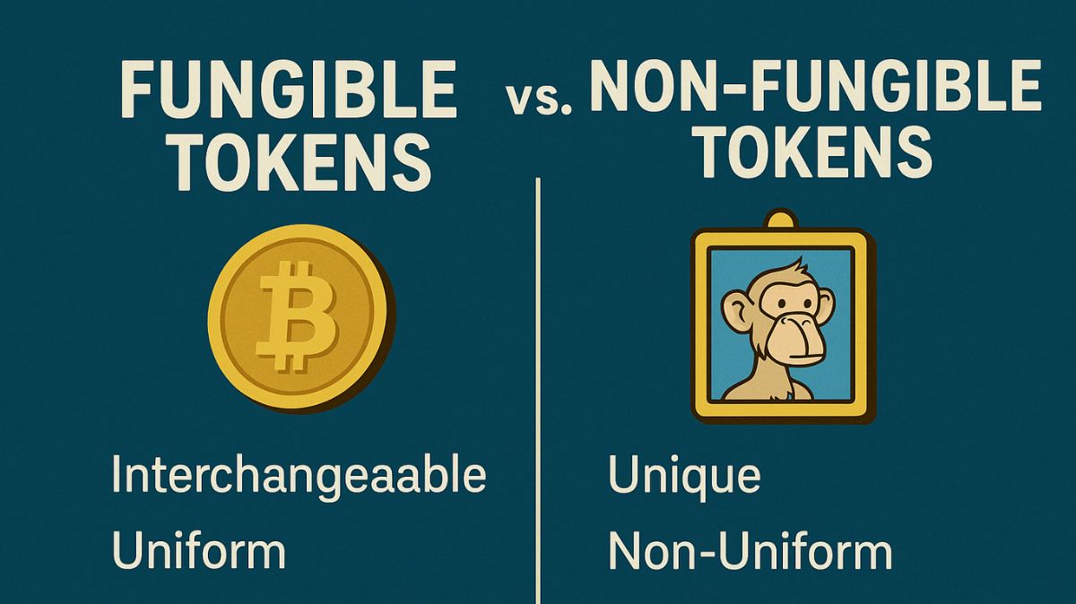 Fungible vs Non Fungible Tokens Key Differences & Use Cases