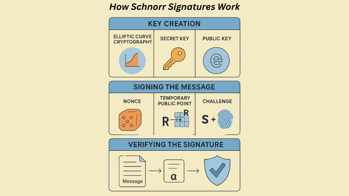 Schnorr Signature Example in Blockchain, And How It Works