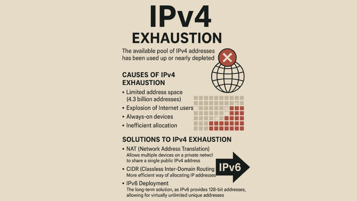 IPv4 Address Exhaustion: Simple Guide To IP Address Shortage