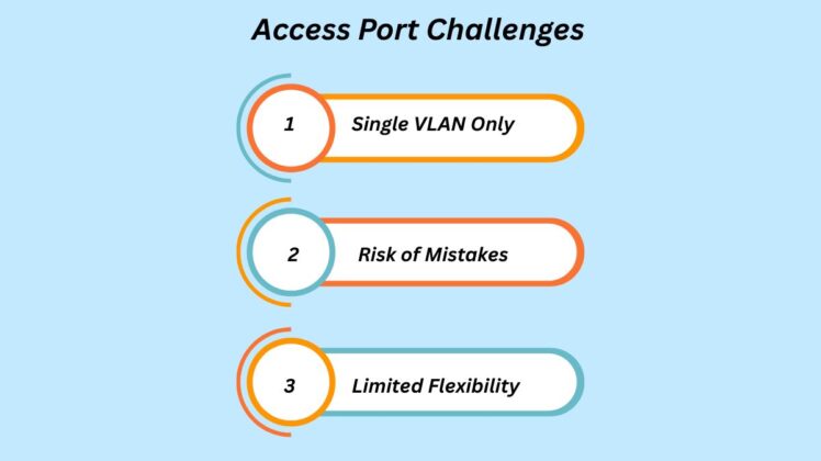 Access Port vs Trunk Port And Access Port Disadvantages