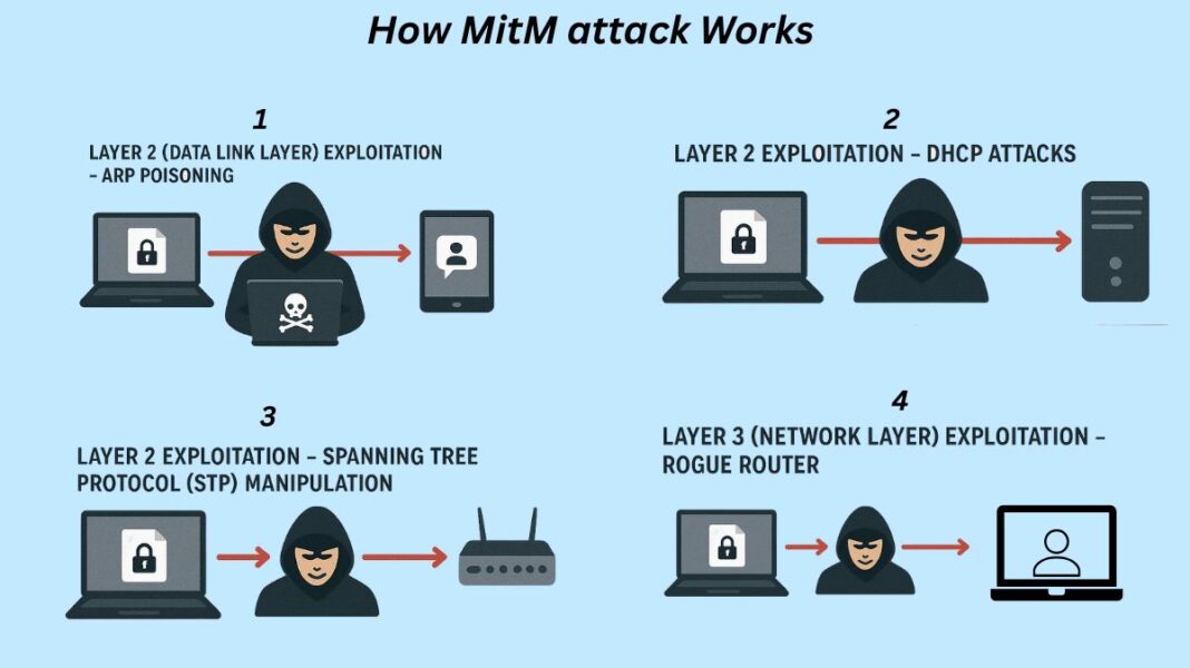 Different Types Of MitM Attack, How It Work And Advantages
