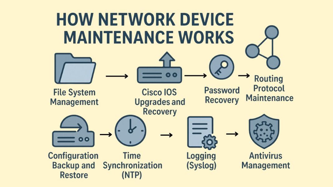 Network Device Maintenance Applications And How It Works