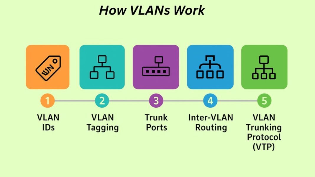 Types Of VLANs, How VLAN Works, Advantages & Applications