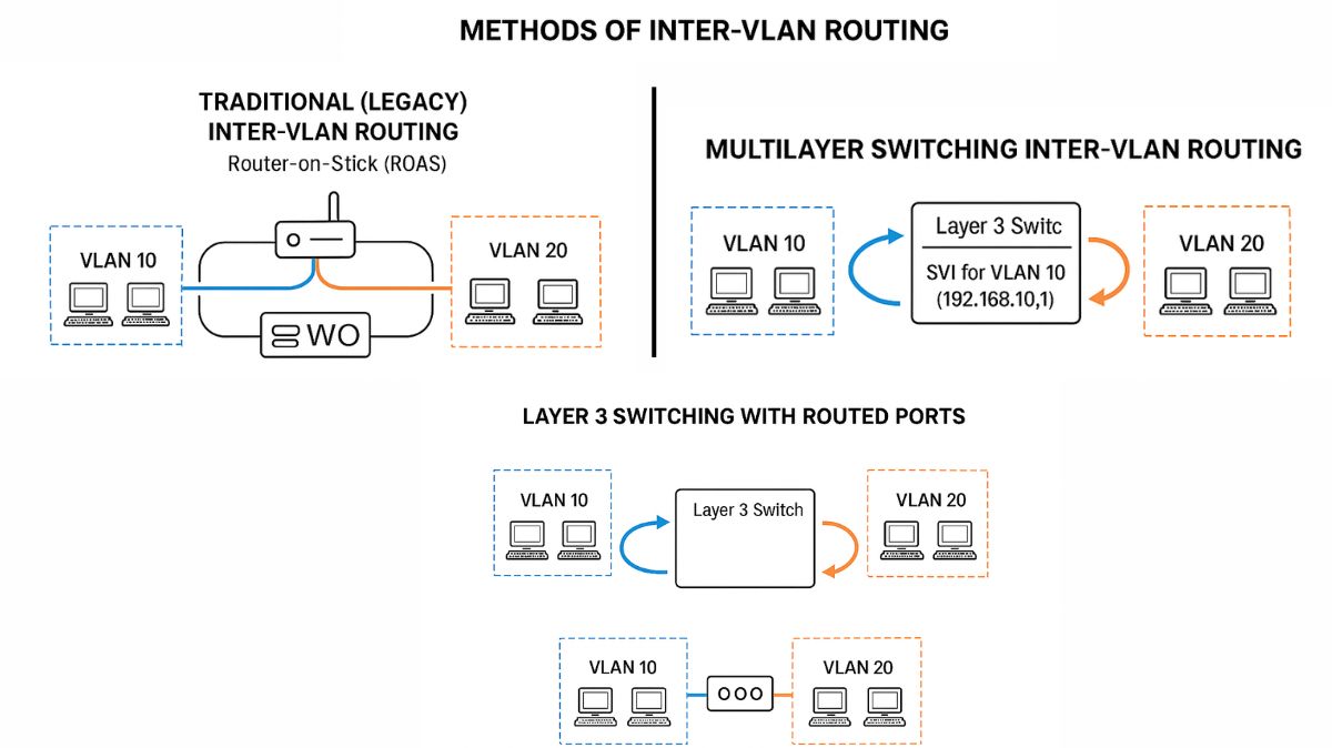 What Is Inter VLAN Routing And How Inter VLAN Routing Works