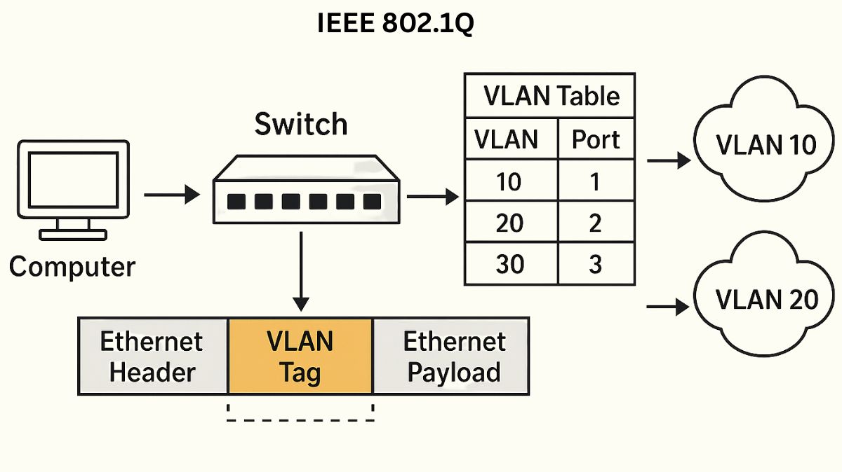 What Is IEEE 802.1Q? The Key To VLANs In Ethernet Networks