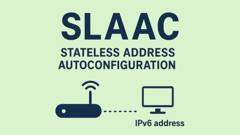 What is SLAAC IPv6(Stateless IPv6 Address Autoconfiguration)