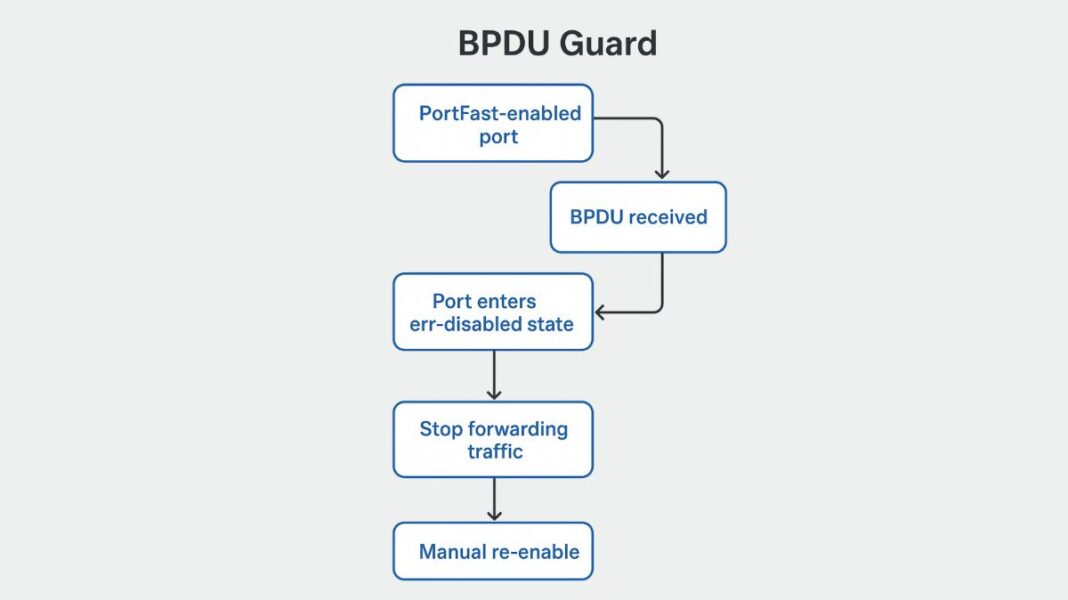 Cisco Switch BPDU Guard Configuration In Networking