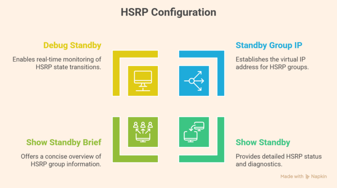 Cisco Hot Standby Router Protocol HSRP Configuration, States