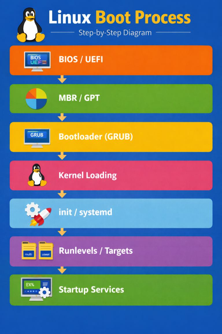 Linux Boot Process Step By Step And Interview Questions