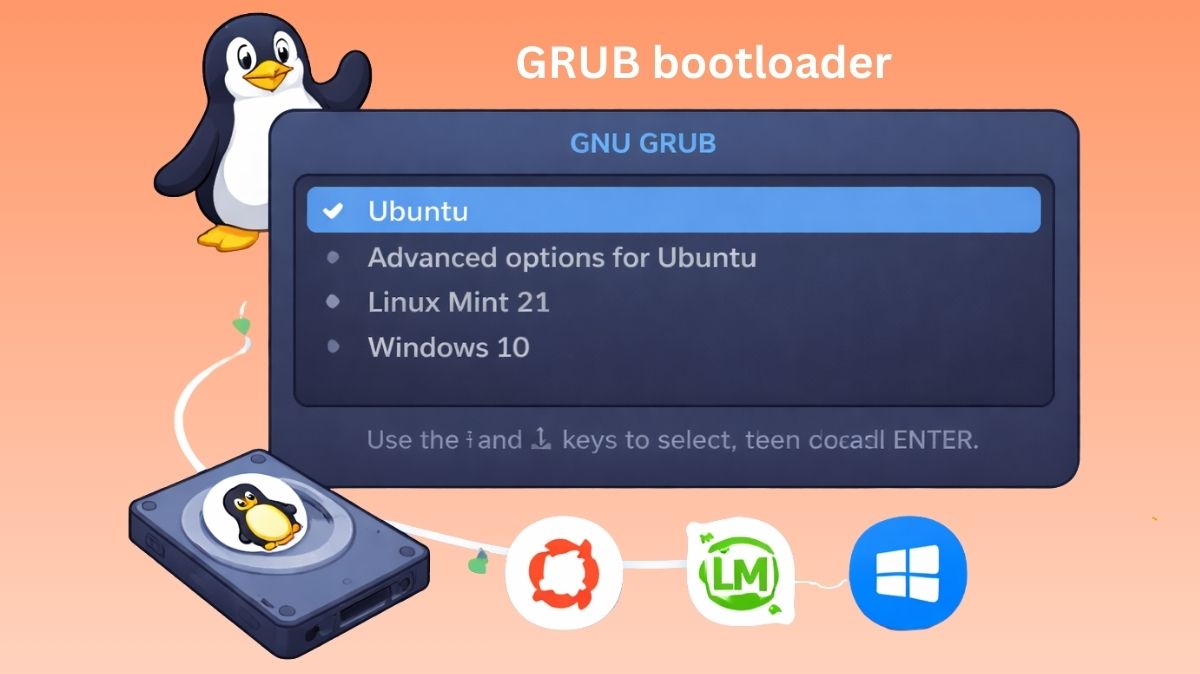 What Is GRUB Bootloader? Linux Boot Process And Commands