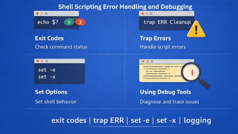 Shell Scripting Error Handling Examples And Debugging Tools