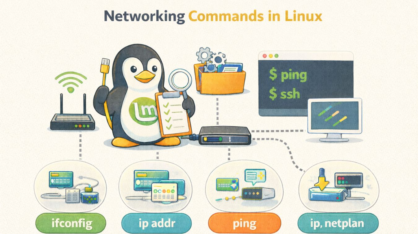 Basic Networking Commands In Linux With Practical Examples