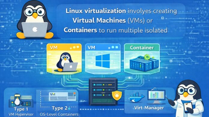 What is Linux Virtualization? Types, Tools, and Use Cases